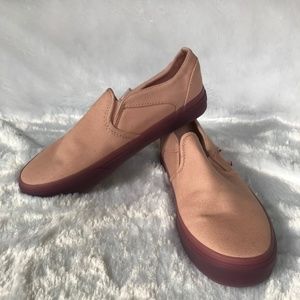 Vans | Shoes | Vans Slipon Translucent Gum Sole Pink | Poshmark